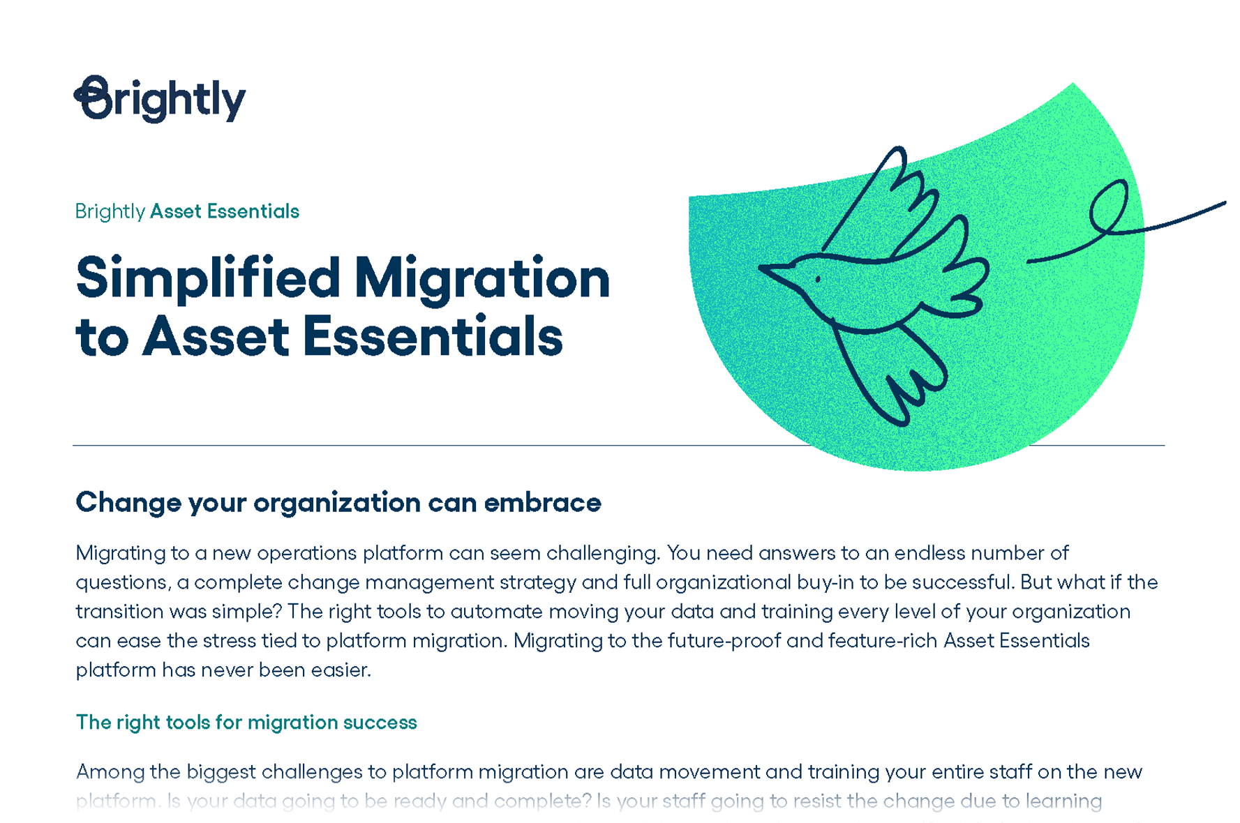Simplified Migration to Asset Essentials™ | Brightly