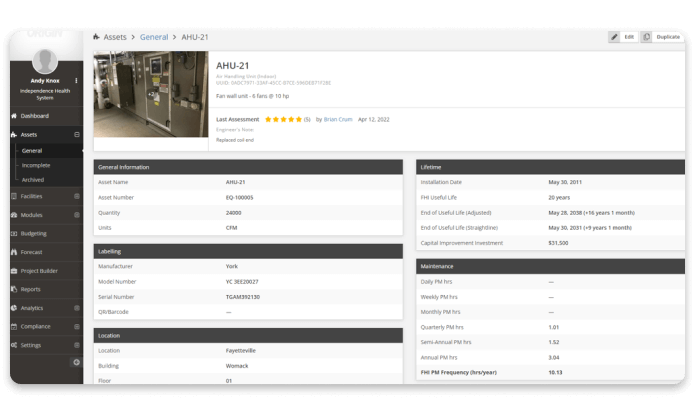 Strategic Asset Management and Capital Planning Software Solution ...